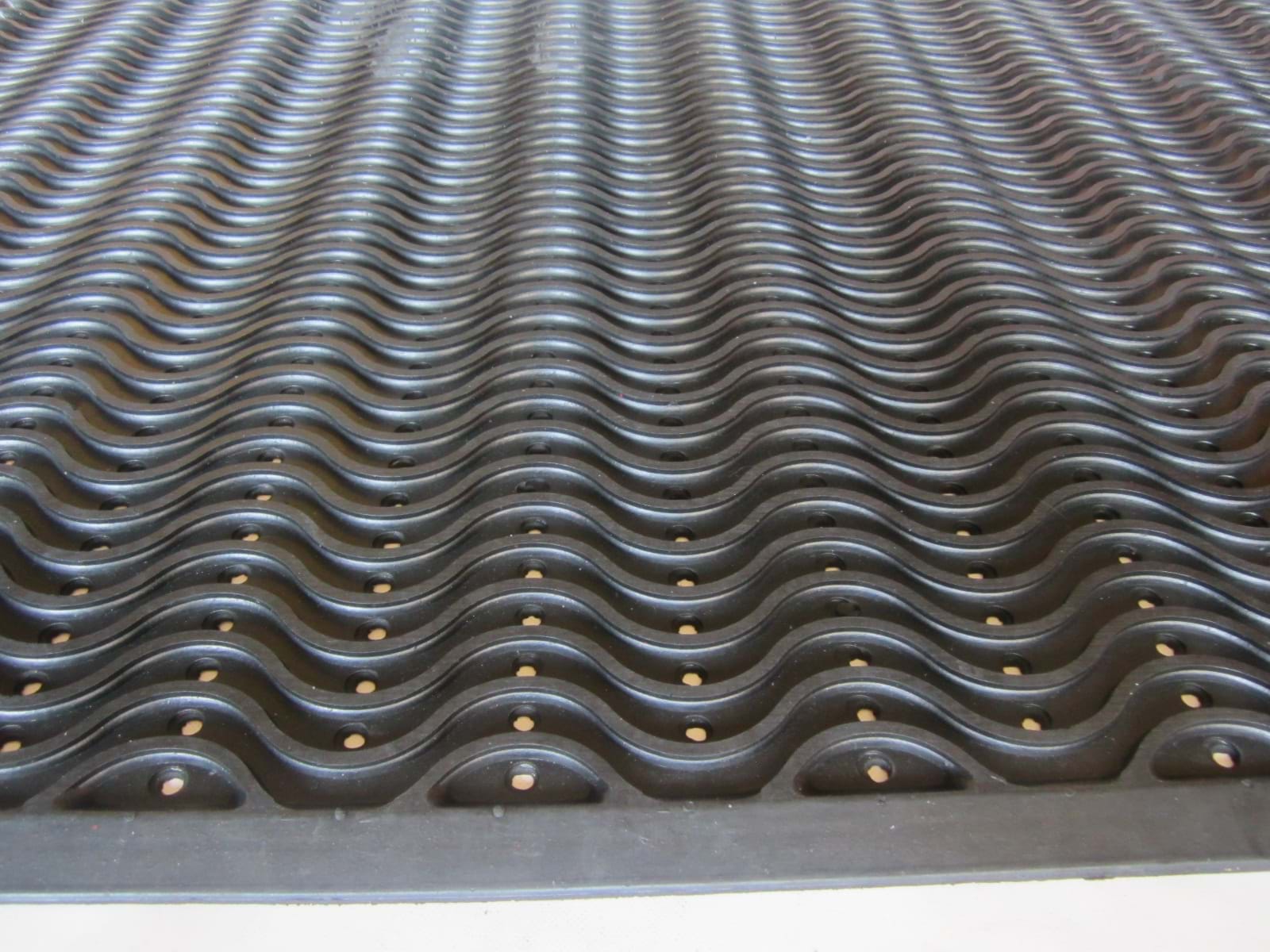 Scraper Mats|Australasian Rubber Supplies|Wave Scraper Mat