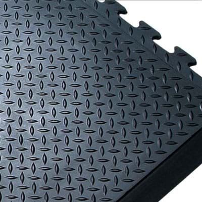 Interlocking Mats|Australasian Rubber Supplies|Interlocking Treadplate Mats